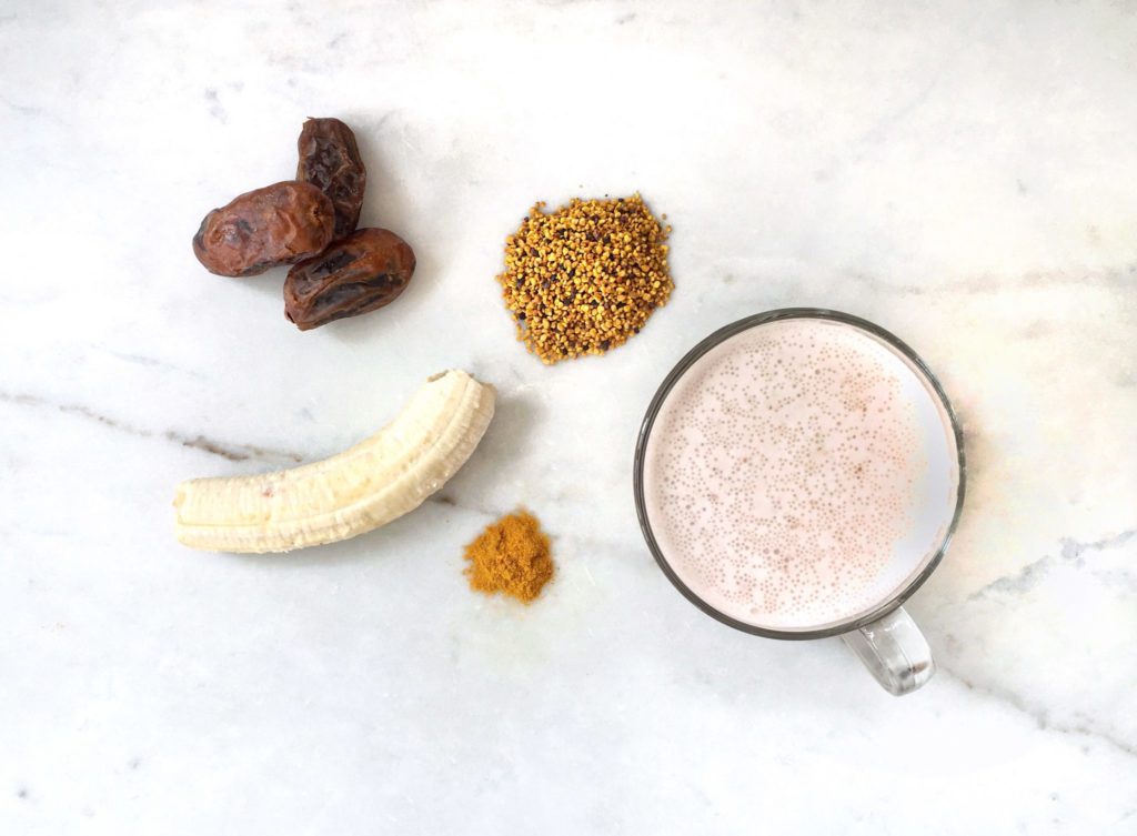 Bee Pollen Protein Shake Recipe | Honestly Alessandra