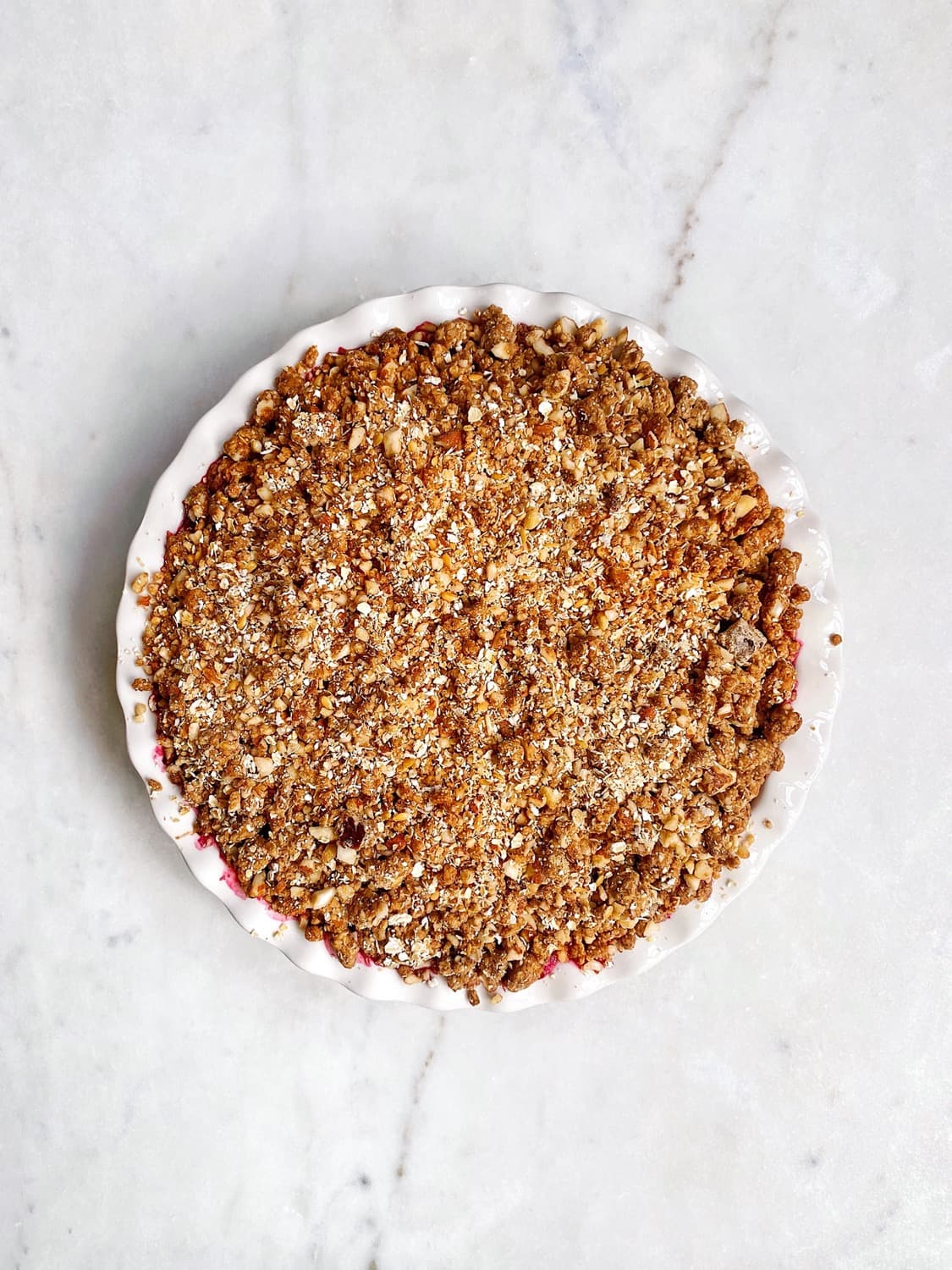 Refined Sugar Free Fruits Of The Forest Apple Crumble Recipe