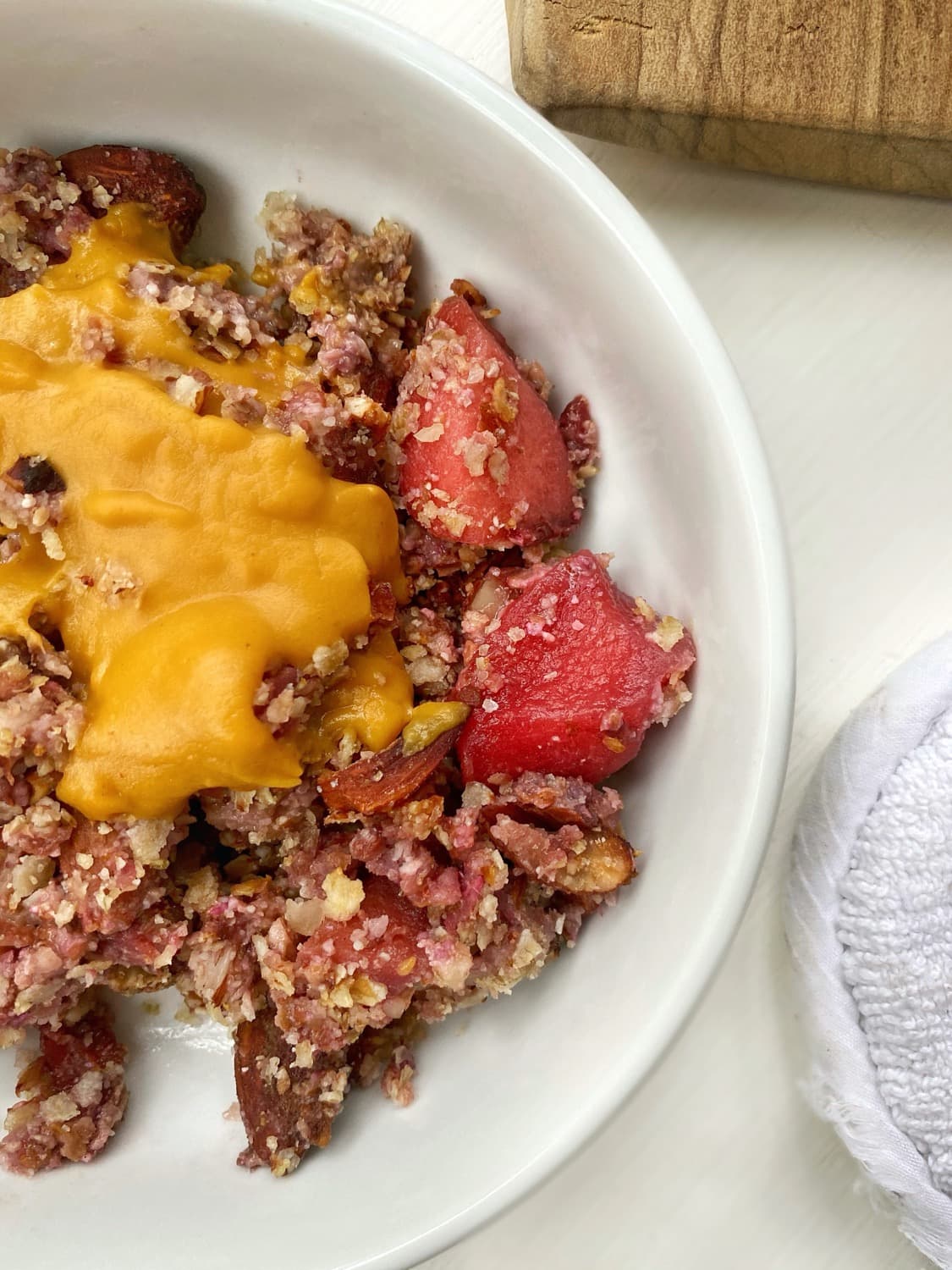 Refined Sugar Free Fruits Of The Forest Apple Crumble Recipe